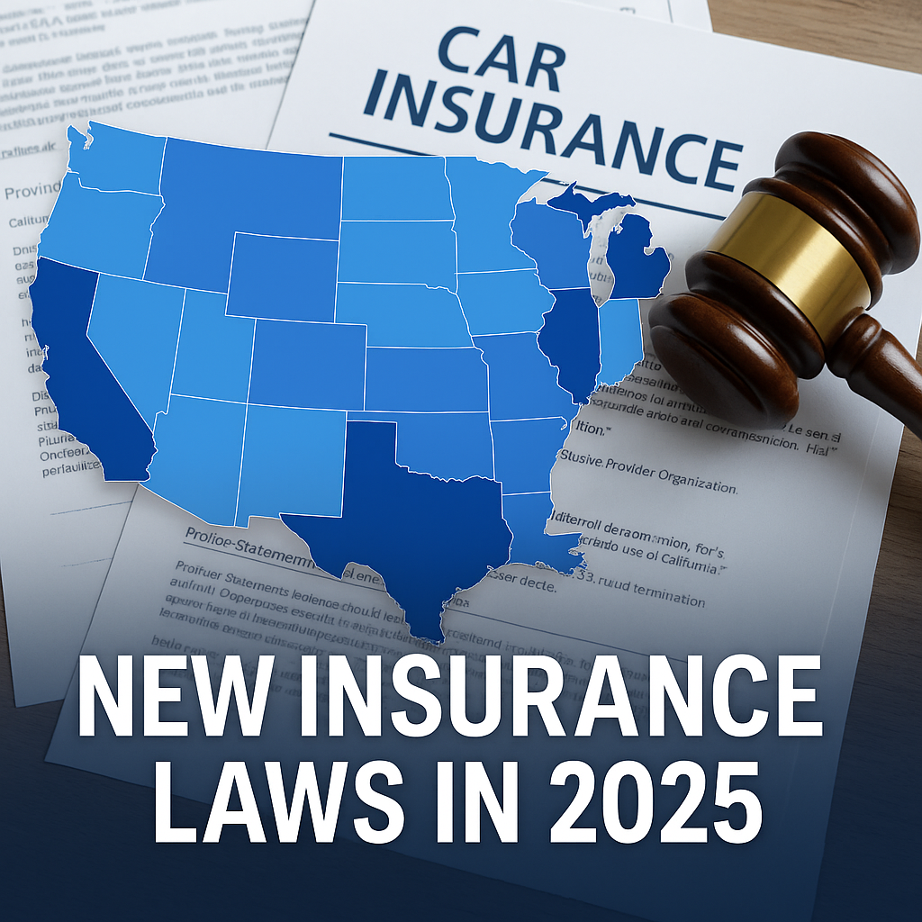 Car Insurance Law Changes in 2025: What Drivers in the U.S. Need to Know